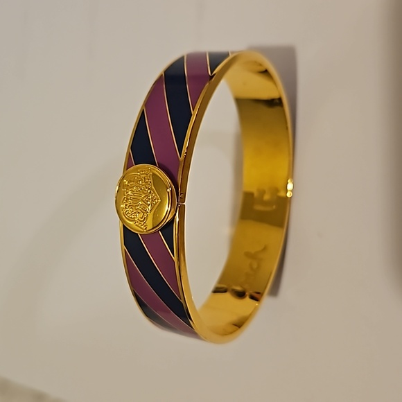 Coach | Jewelry | Nwot Coach Push Hinged Bracelet | Poshmark